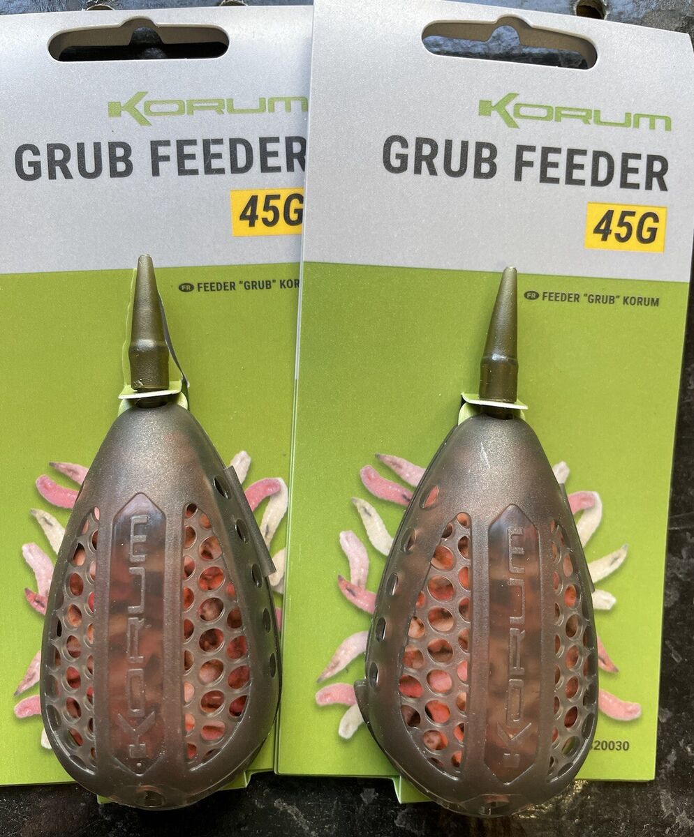 Korum Grub Feeder - 45G – Fishing Tackle Ireland