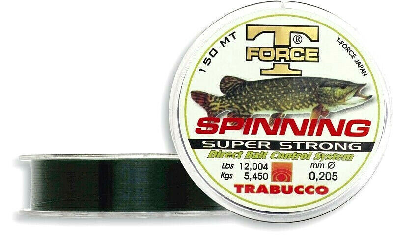 Trabucco T-Force Spinning Line Pike 150meter – Fishing Tackle Ireland